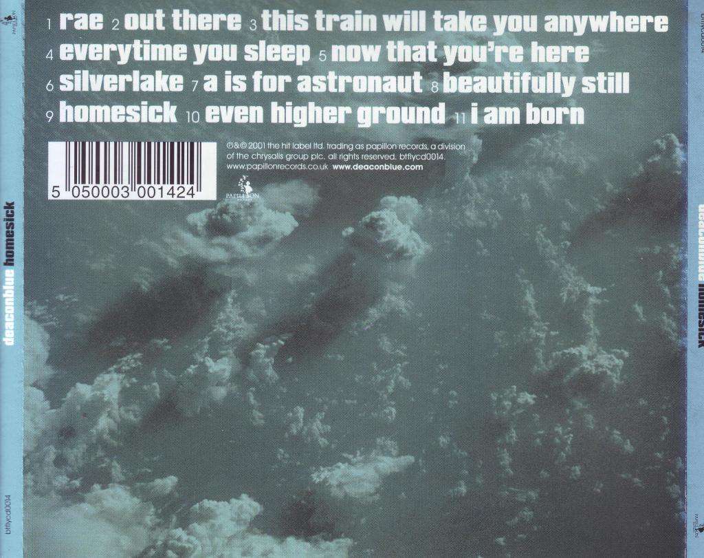 Other Music CDs - DEACON BLUE - Homesick (CD) btflycd 0014 EX for sale in Cape Town (ID:654136479)